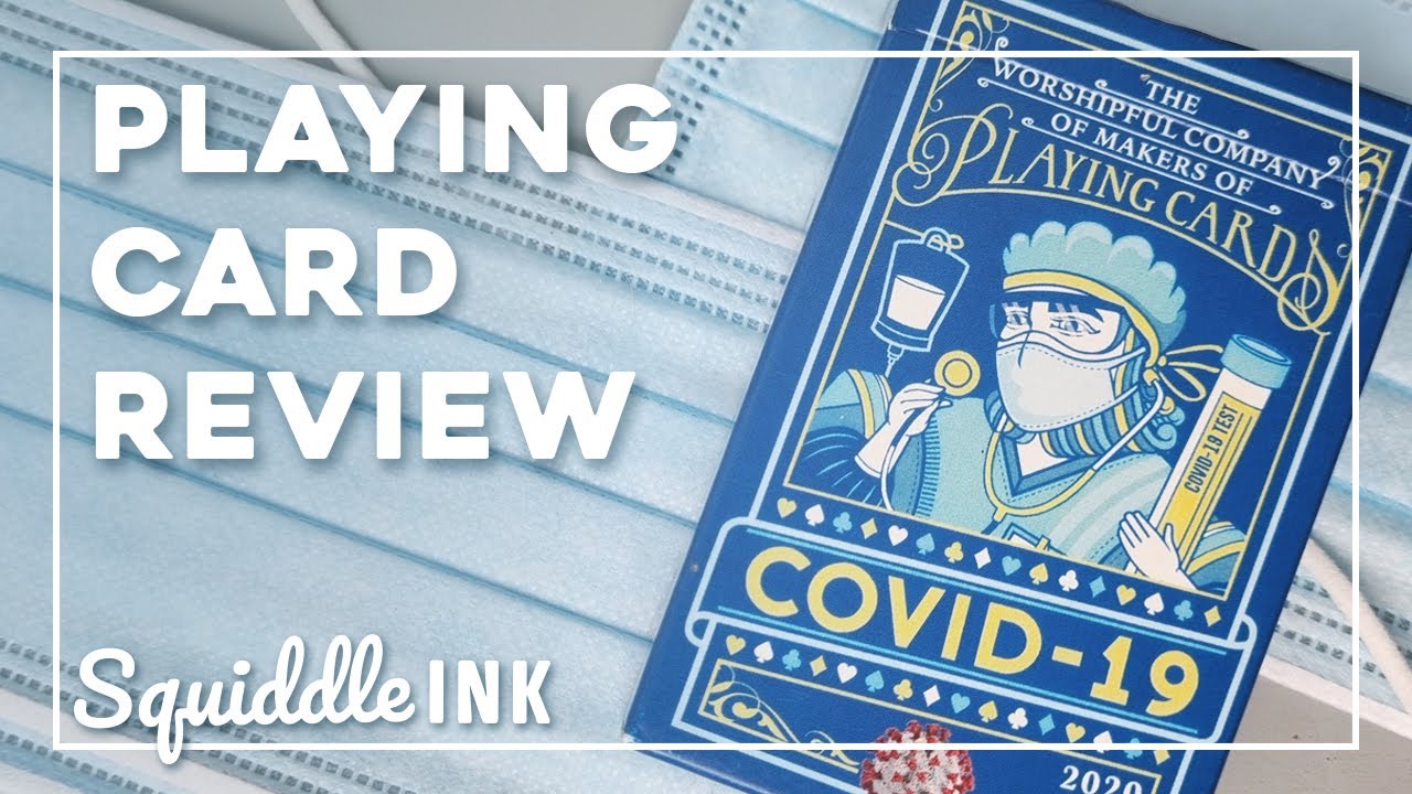 Squiddle Ink Playing Cards - Covid-19 Deck Review - YouTube