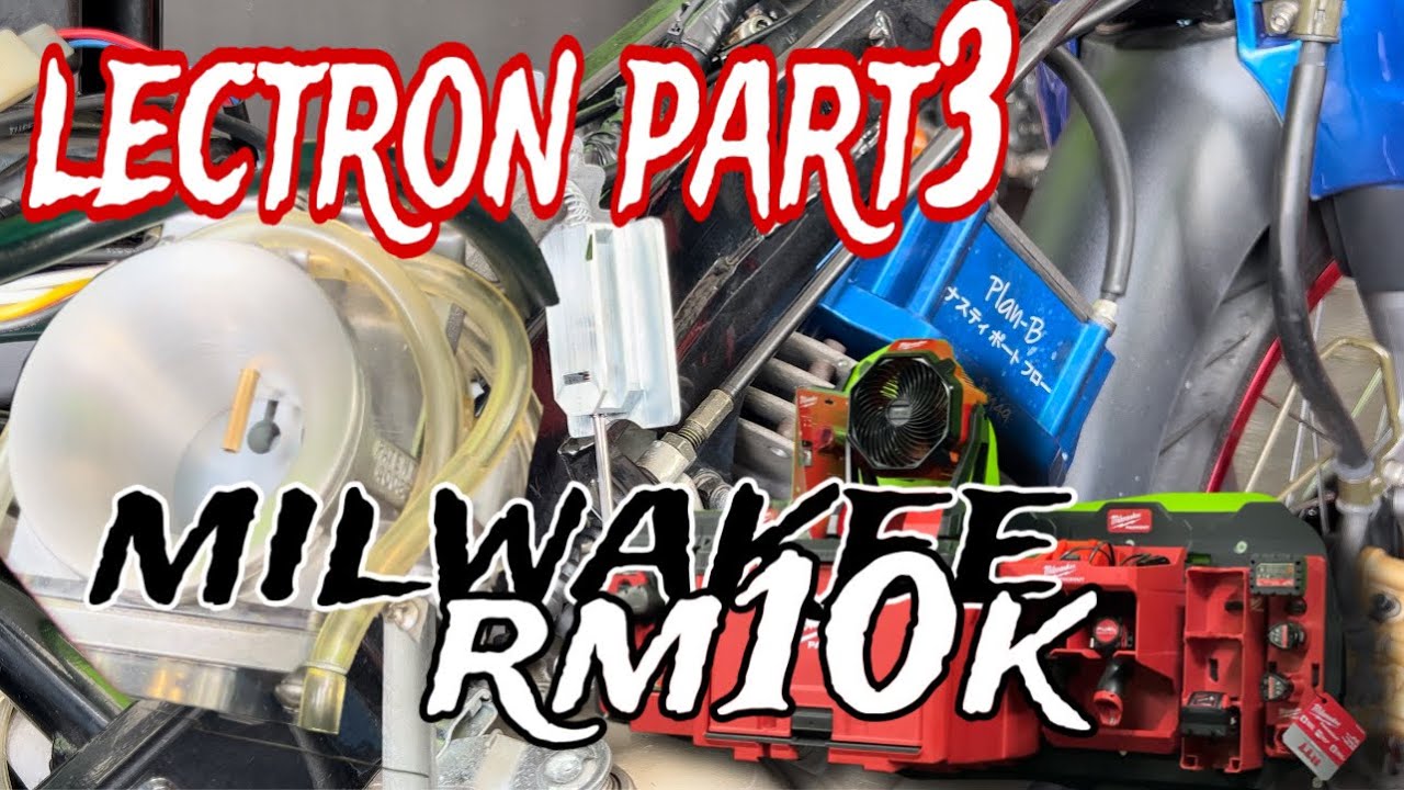 lectron part3 + milwaukee tools - YouTube