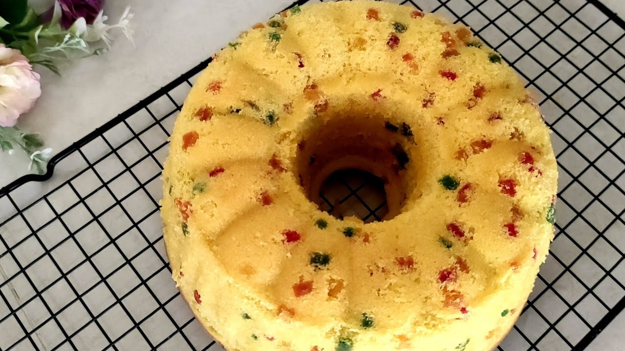 Bolu Mentega Sukade Super Lembut Dan Enak | Bolu Sukade 4 Telur ...