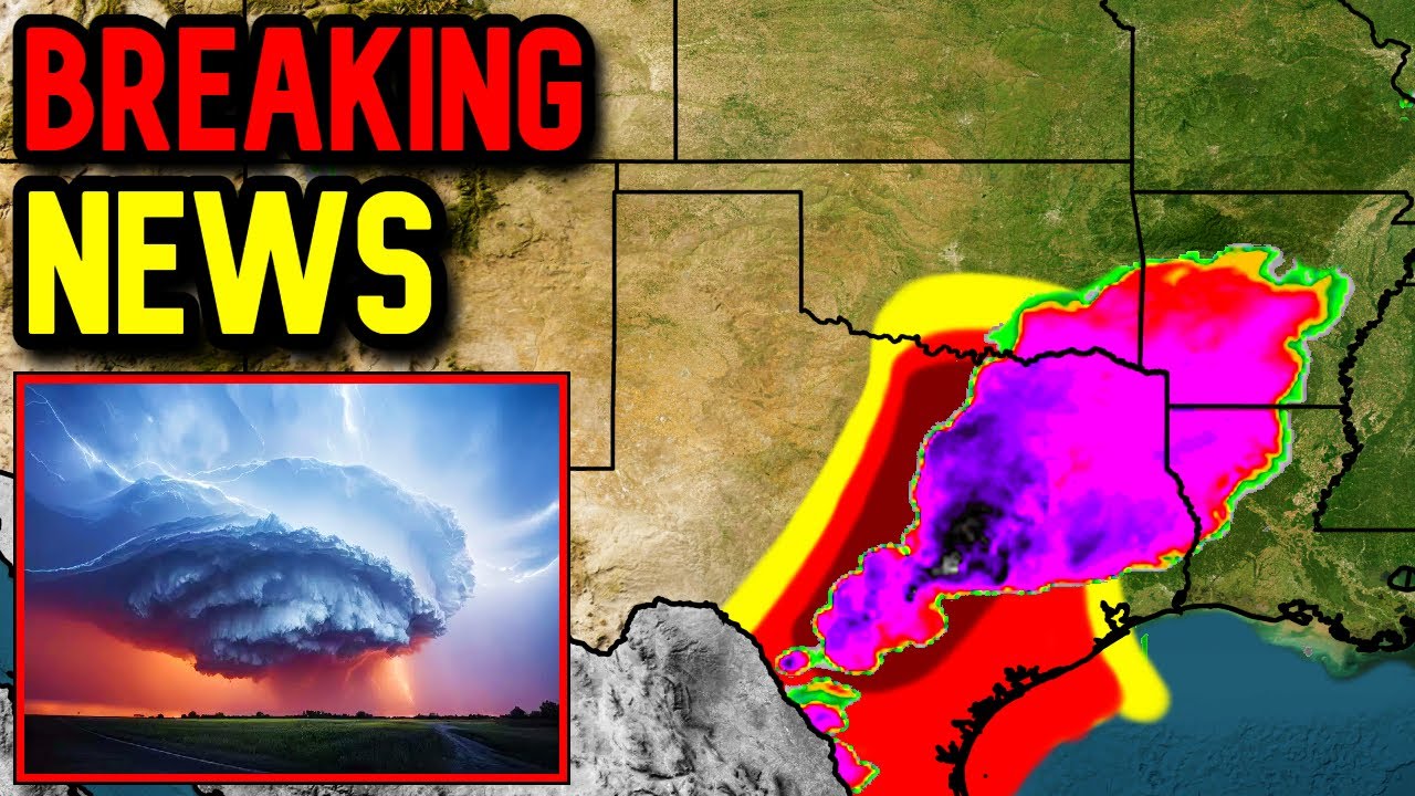 BREAKING NEWS!!! Live Severe Weather Coverage - Baseball Hail, 75 ...