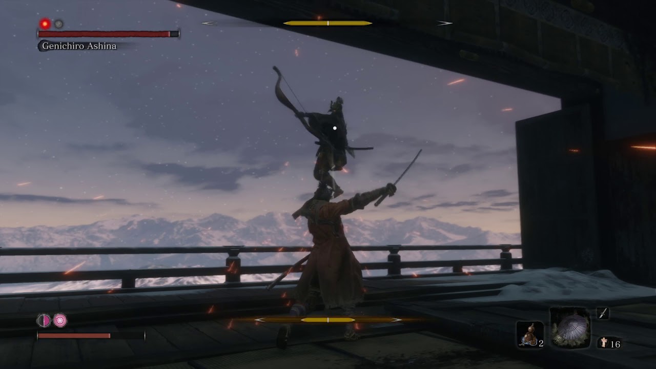 Sekiro: Shadows Die Twice - Genichiro Ashina Fight - YouTube
