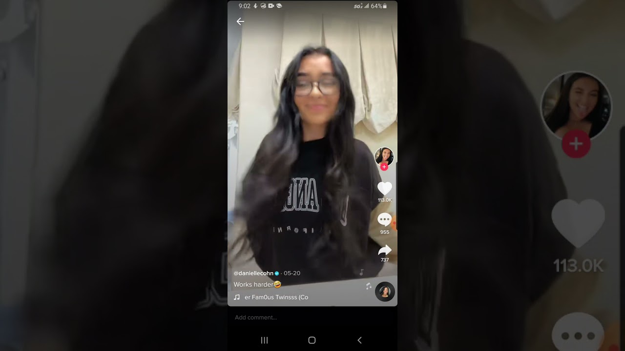 Danielle cohn twerking - YouTube