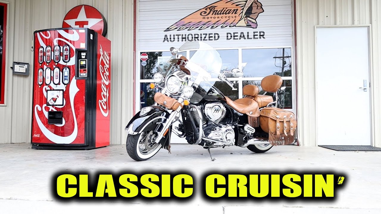 The Indian Chief Vintage Is An Ugly Machine But... - YouTube
