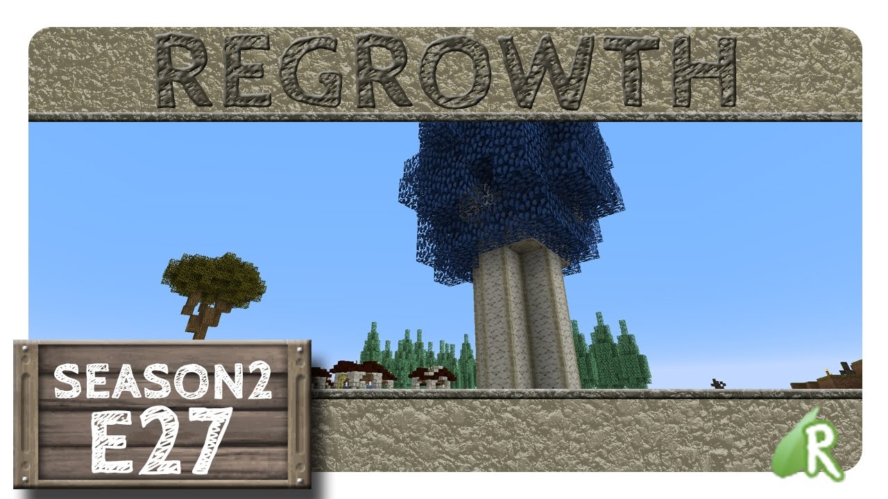 Minecraft Regrowth Season 2 Episode 27 - Thaumcraft SilverWood - YouTube