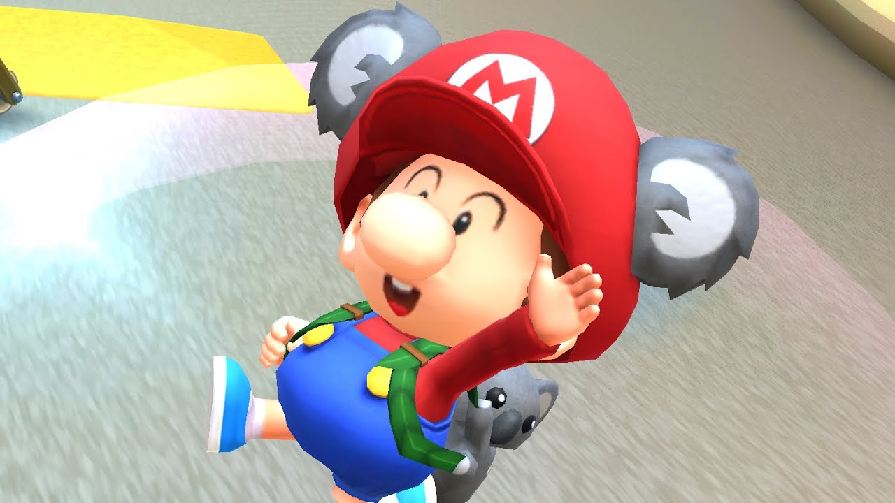 Mario Kart Tour (2nd anniversary tour) baby mario (koala) showcase ...