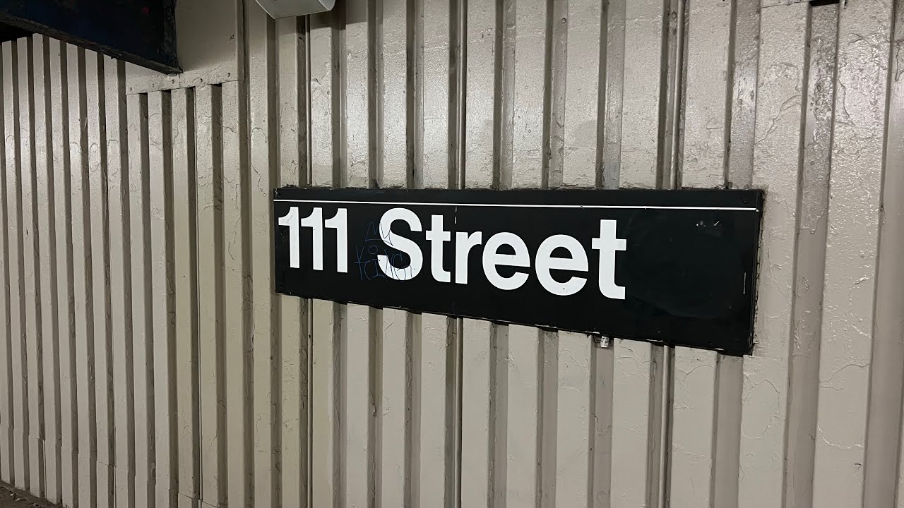 MTA IRT Flushing Line: Kawasaki R188 (7) Train Evening Action At 111th ...