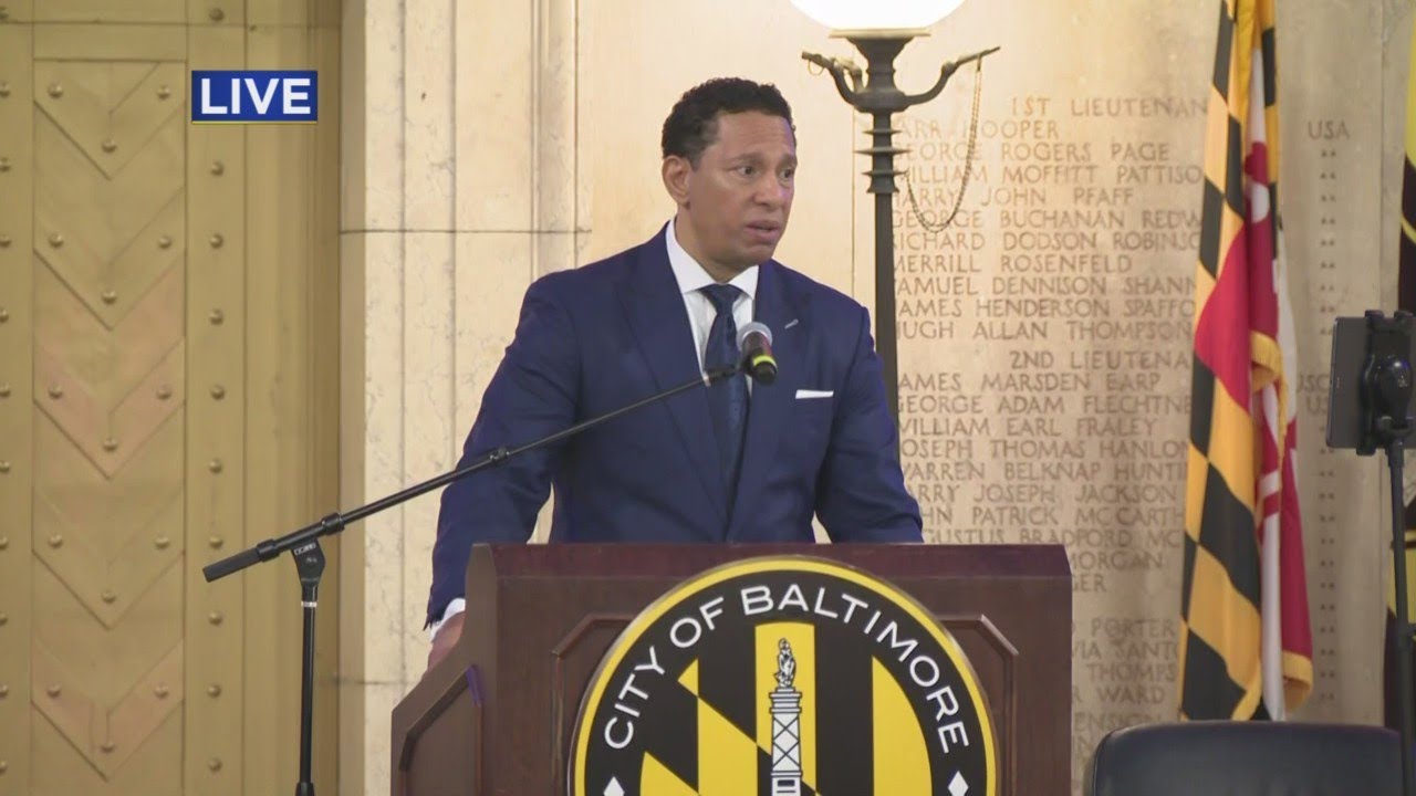 Ivan Bates sworn in as Baltimore City State's Attorney - YouTube