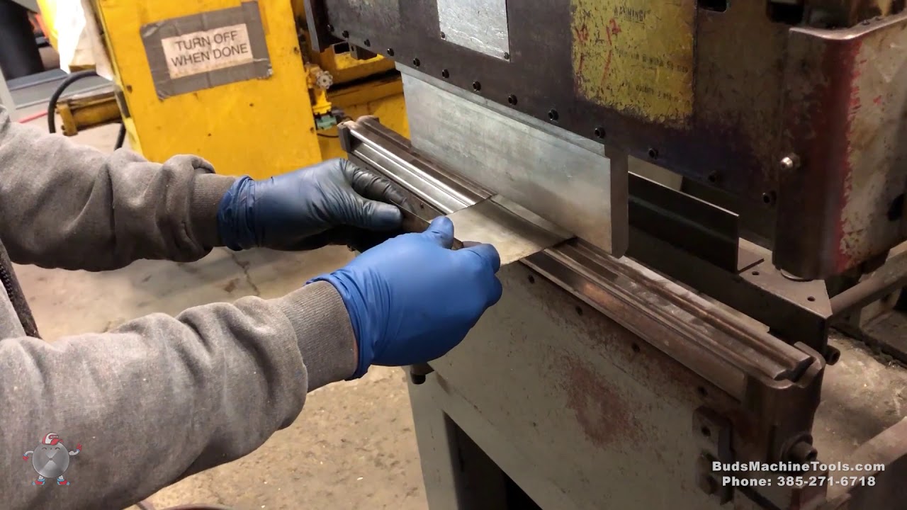Bantam 2' x 12-Ton Press Brake Demo - YouTube