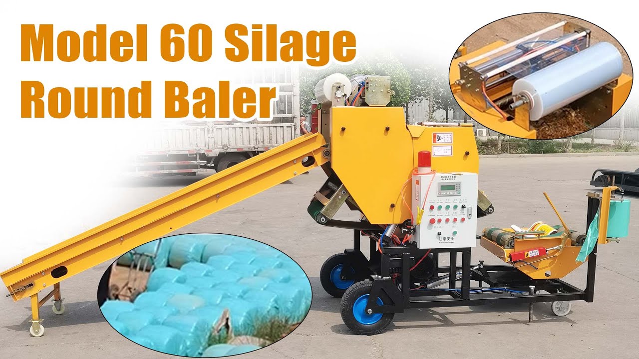 Efficient type 60 silage baler and wrapper: ideal for silage | Corn ...