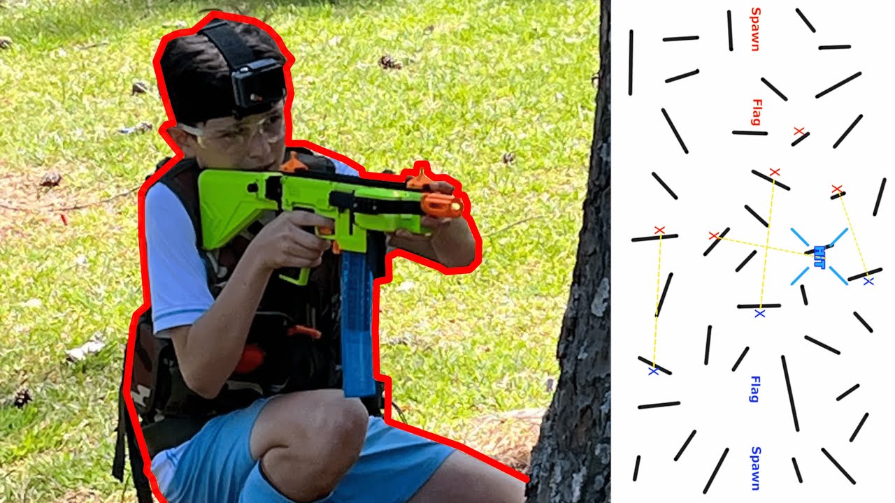 How To Win a Capture the Flag Nerf War - YouTube