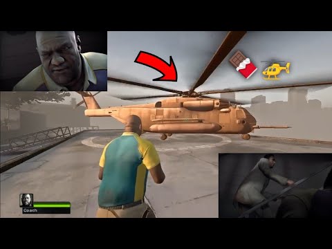 L4D2 - Coach Finally Reached Chocolate Helicopter 🍫🚁 - YouTube