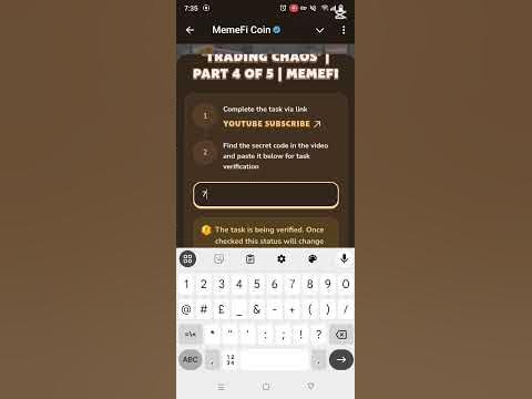 MemeFi | Mastering Market Patterns With 'Trading Chaos' | Part 4 Of 5 | today 29 October 2024 ...