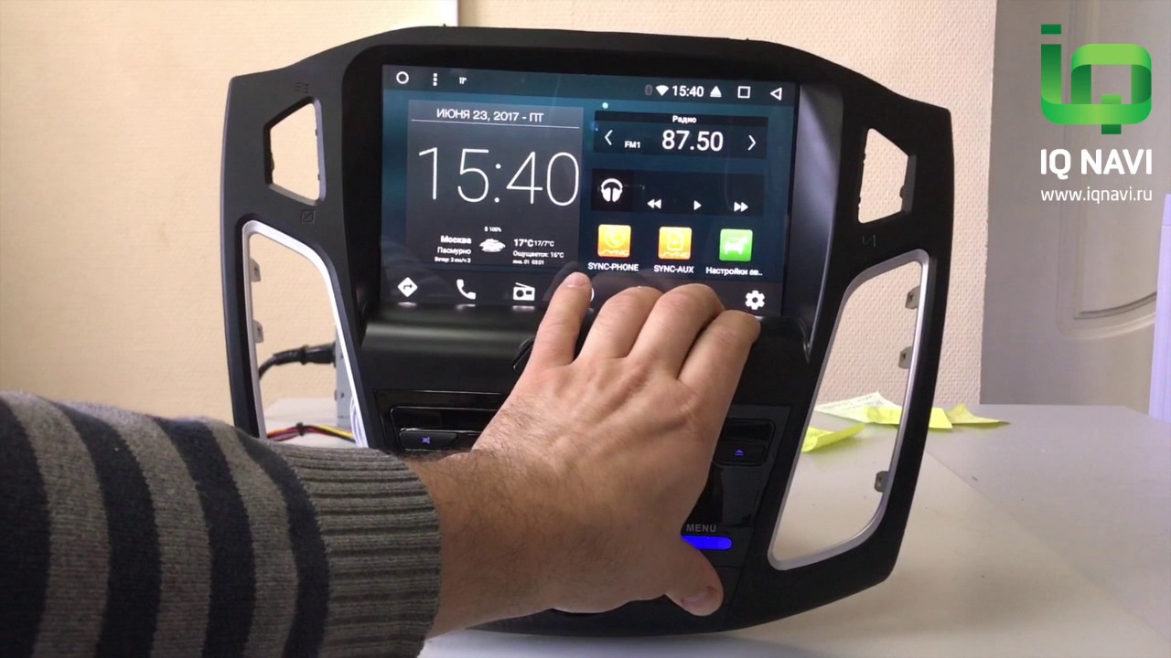 Обзор магнитолы на Андроиде IQ NAVI D44-1910 Ford Focus III (2011 ...
