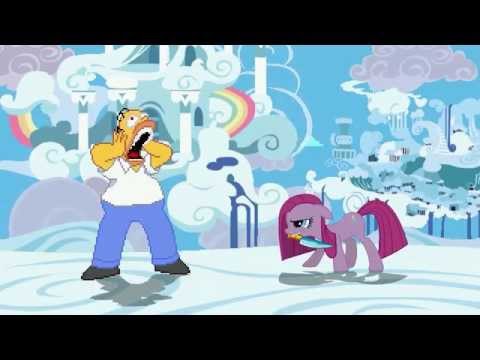 AN Mugen Request #227: Homer Simpson VS Pinkamena