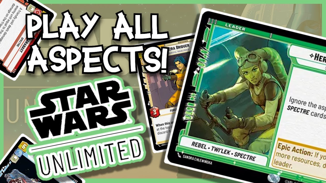 Star Wars Unlimited Leader Spotlight: Hera Syndulla - YouTube