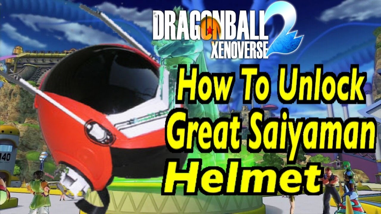 How to get The Great Saiyaman Helmet in Dragon Ball Xenoverse 2 - YouTube
