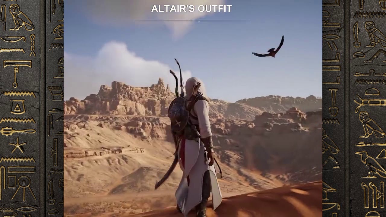 Assassin's Creed Origins Outfits : ALTAIR - YouTube