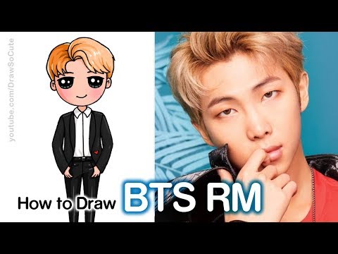 How to Draw RM | BTS