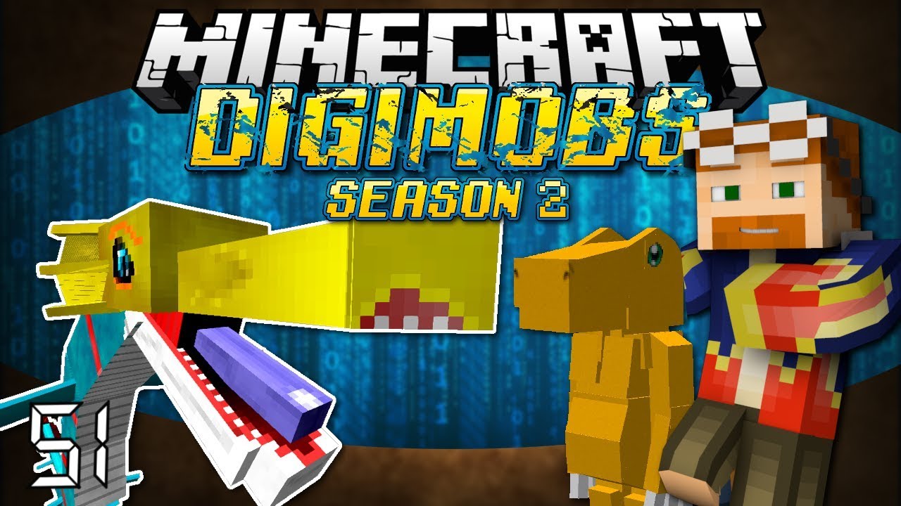 Minecraft: DIGIMOBS (SEASON 2) EP. 51 - City of the Depths! - YouTube