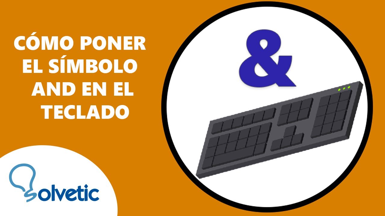 Como Poner el Simbolo and en el Teclado - YouTube