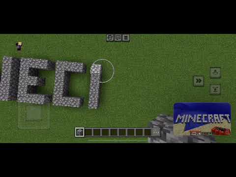 How To Build A Old Minecraft Text In Minecraft! - YouTube