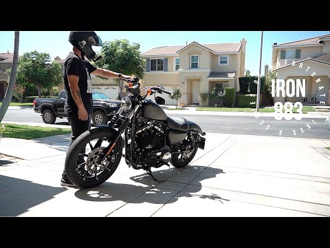 Iron 883 Biltwell Frisco Bars Install + Walkaround and Ride Review ...