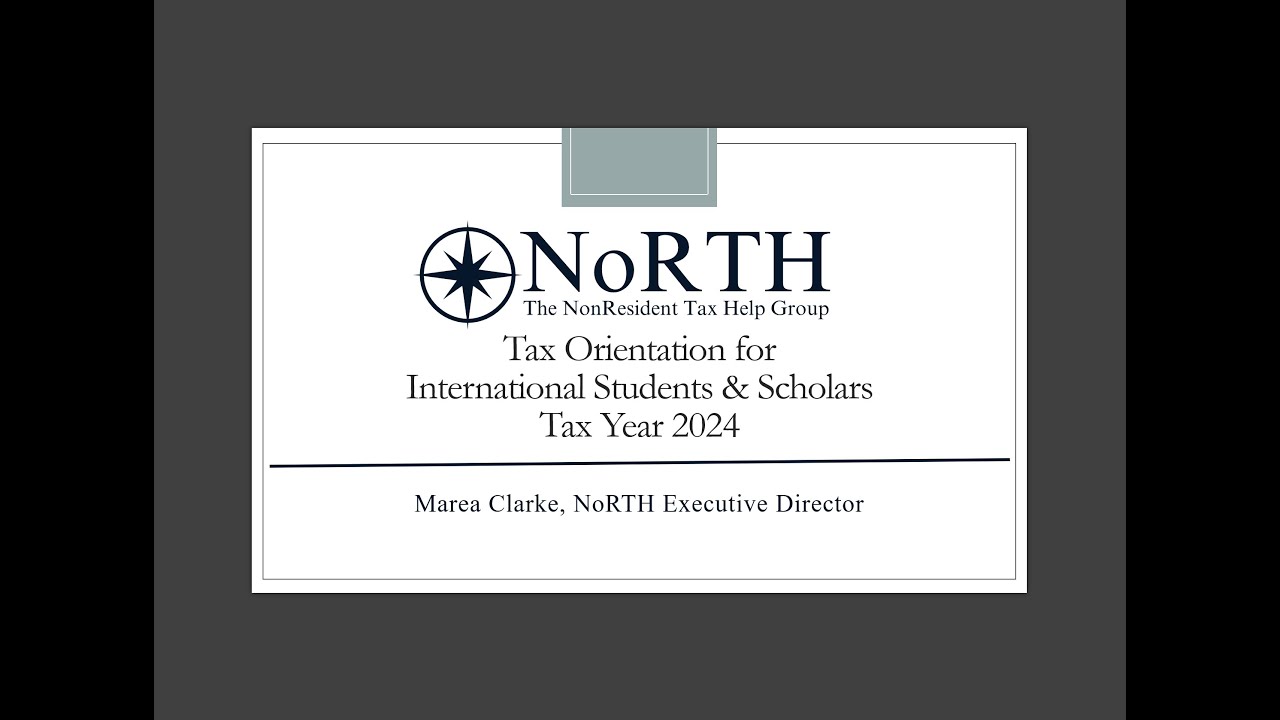 NoRTH Tax Overview for Tax Year 2024 - YouTube