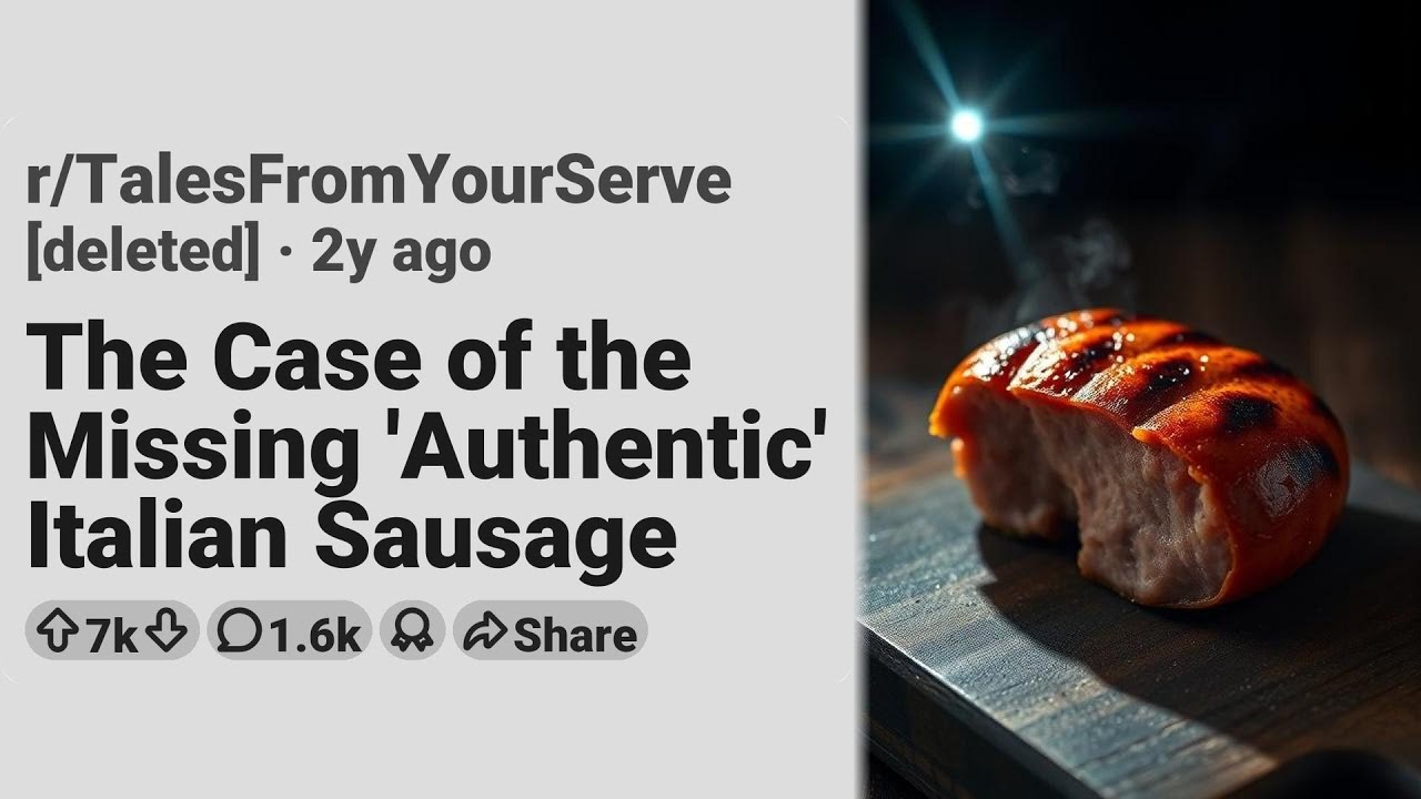Server Shenanigans: Missing Sausage & Silverware - r ...