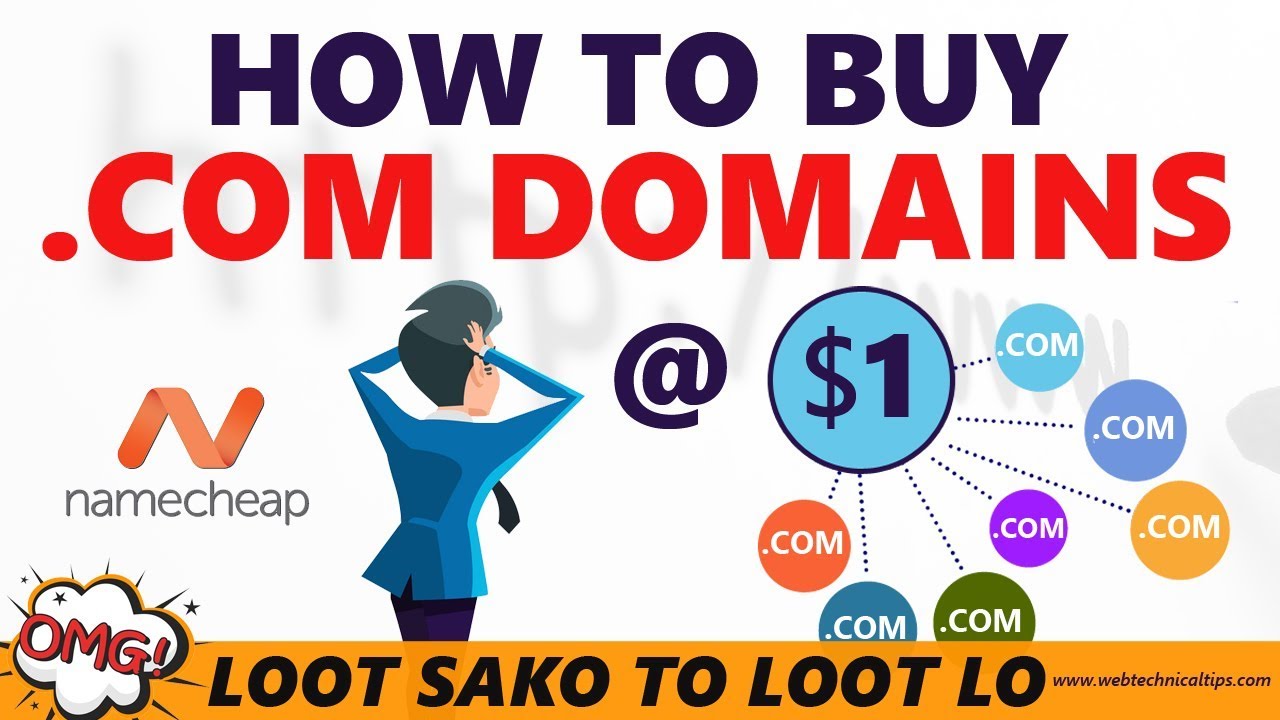 Buy .com premium domain name at cheapest price | Buy .com domain at Rs ...