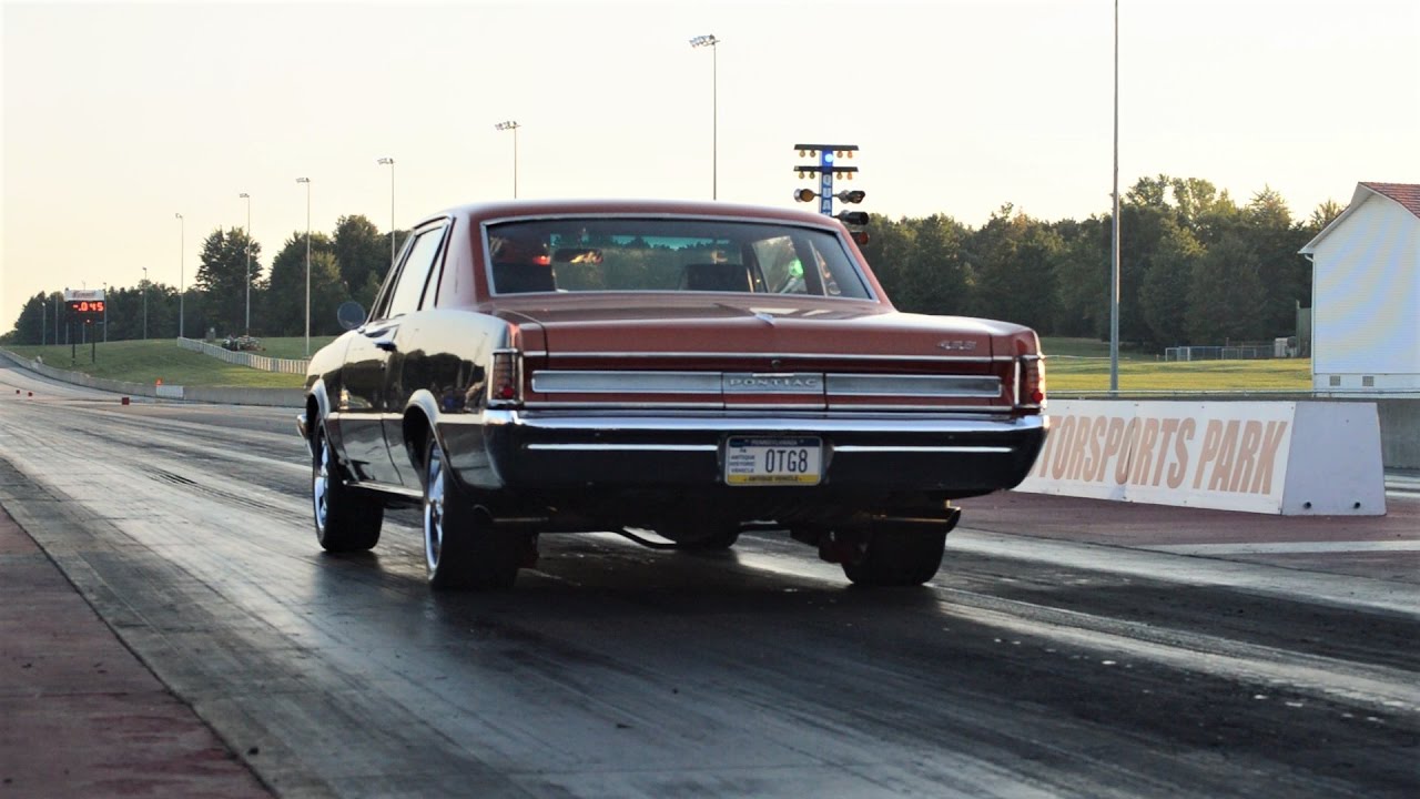 Pontiac Vs Mustang Quaker City Drag Strip Hot Rod Tempest - YouTube