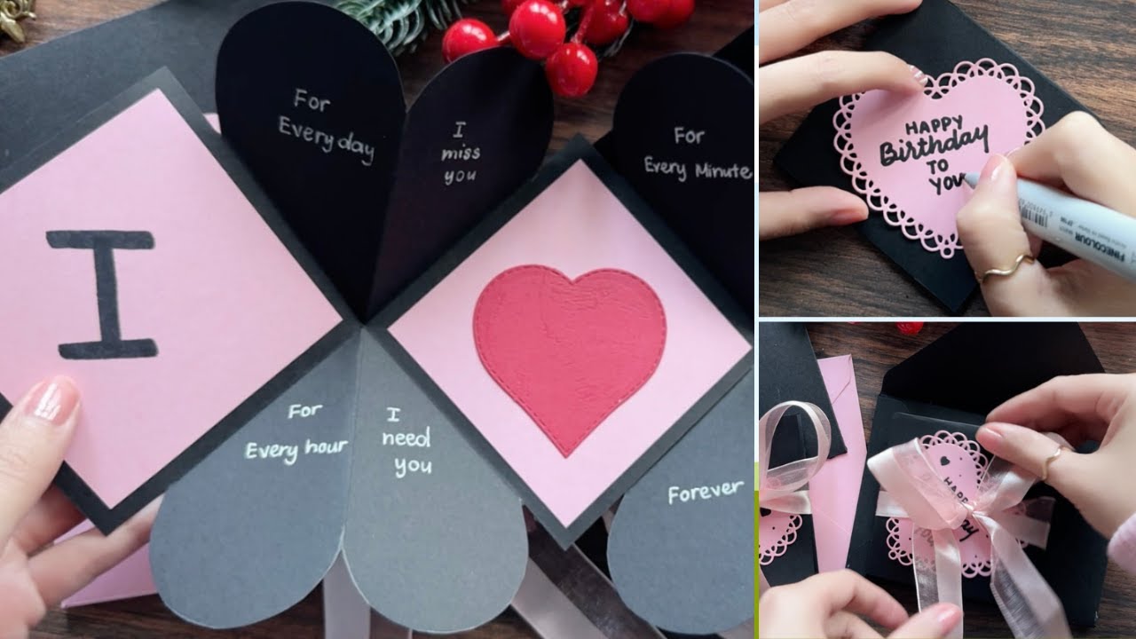 Make Surprise Birthday Card For Lover | Greeting Card for Loved Ones ...