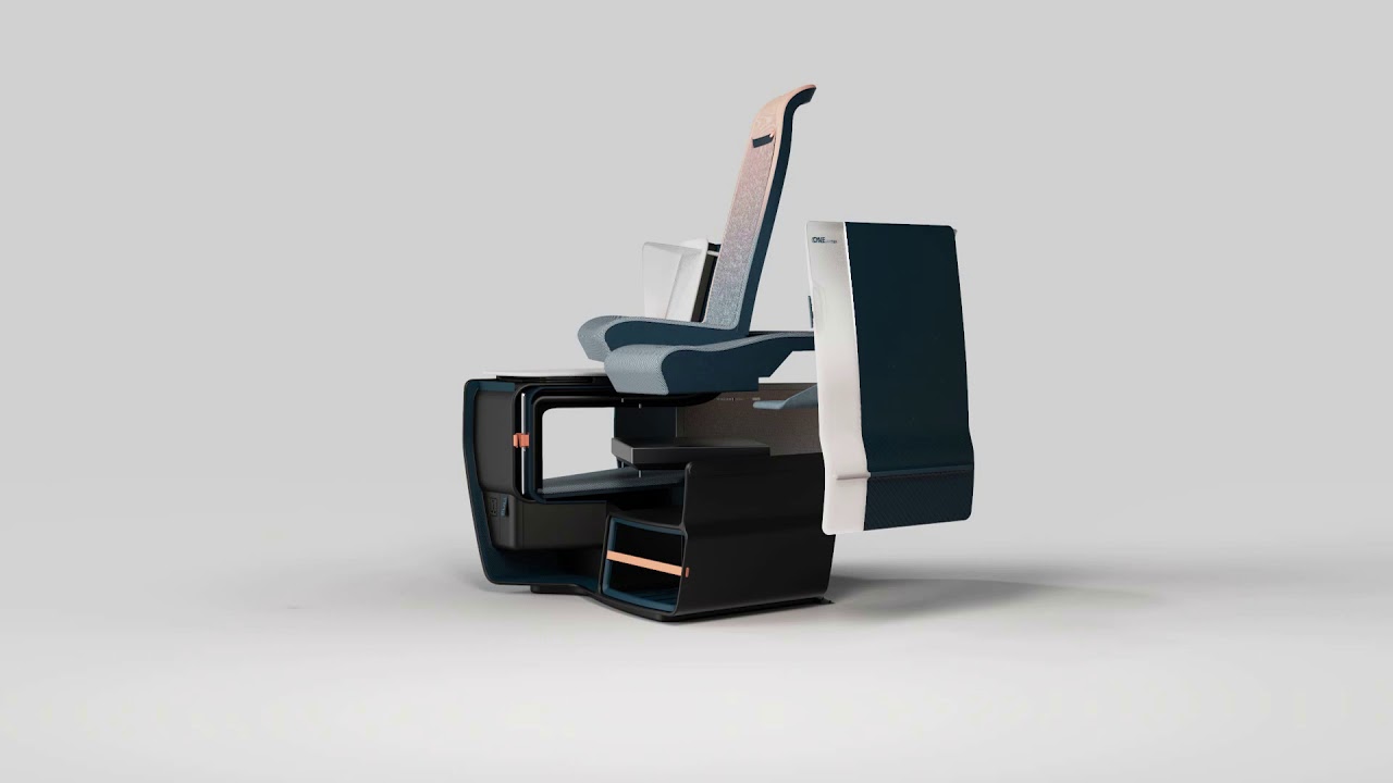 This ultralight business class seat was designed to help aircrafts ...