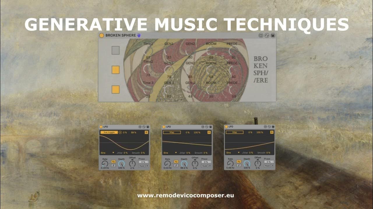 Generative Music Techniques - Ableton Max for Live [MaxMsp] - YouTube