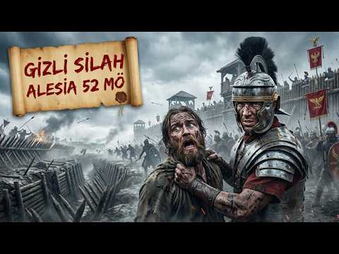 200 Romalı Mühendis 50.000 Kelt Ordusunu Nasıl Yok Etti | Alesia’nın Gizli Silahı (MÖ 52)