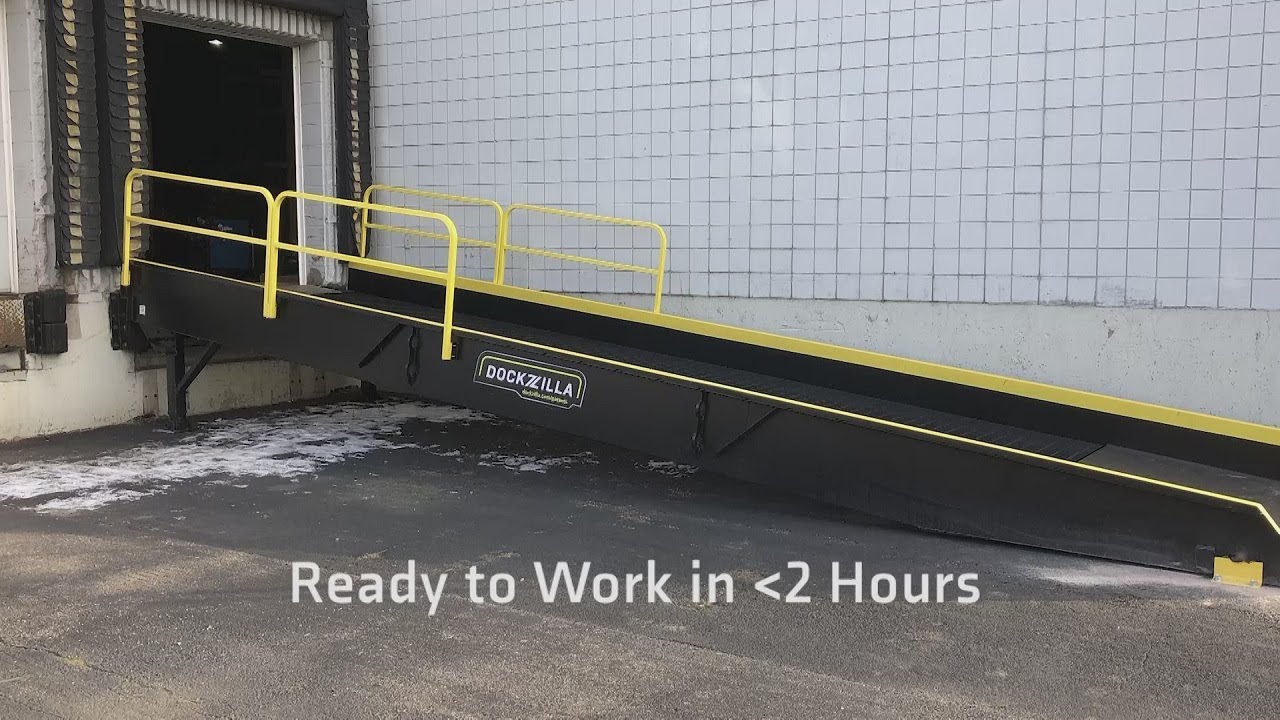 Dockzilla: How to Set Up a Dock to Ground Ramp - YouTube