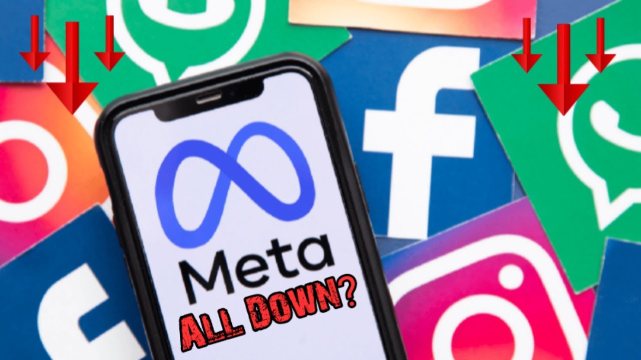 Facebook Instagram WhatsApp Meta Down - What's Going On? - YouTube