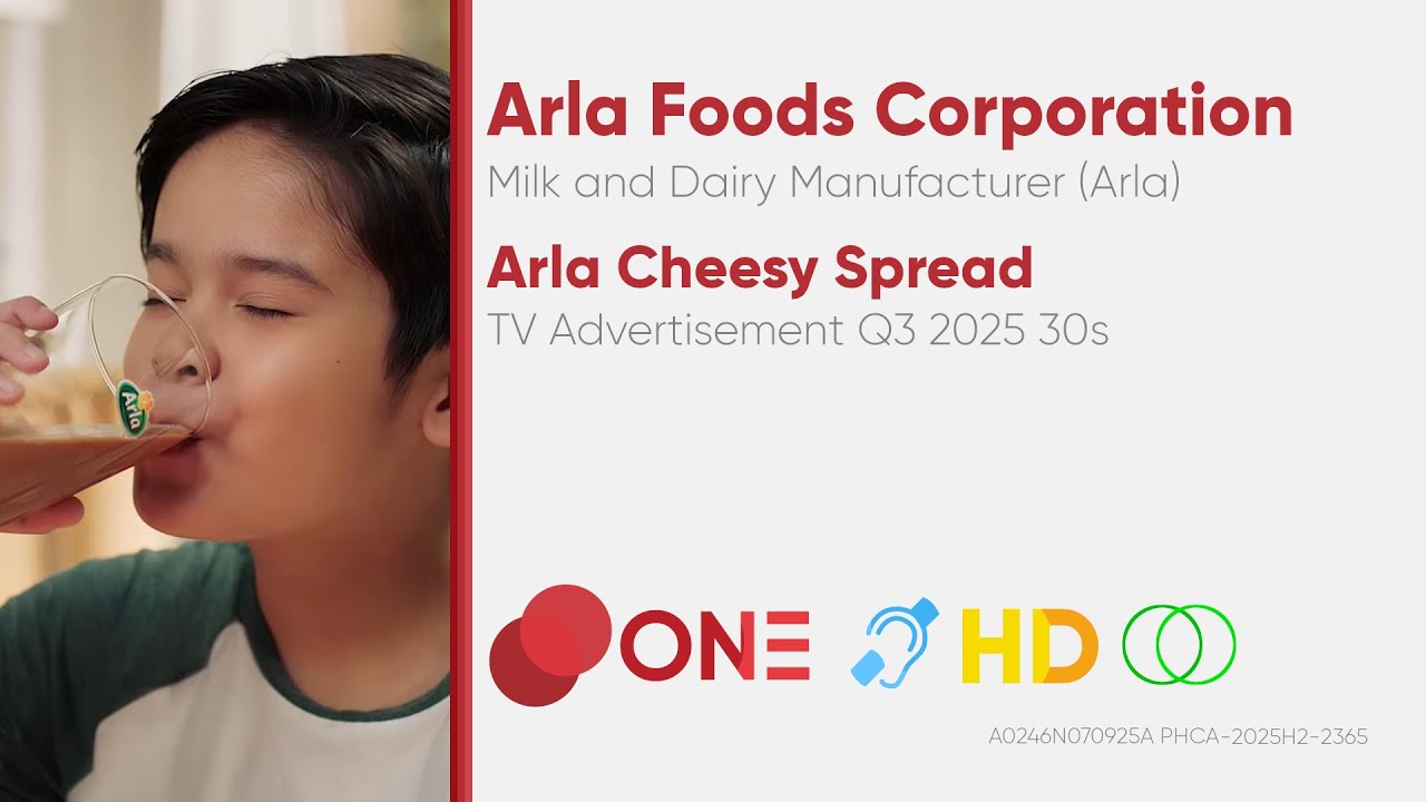 Arla Cheesy Spread TV Ad Q3 2025 30s (Philippines) [BCC/HD/ST] - YouTube