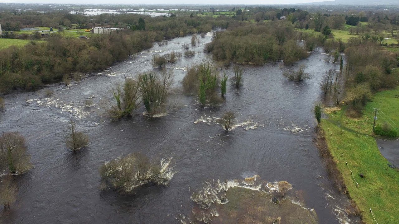 Old River Shannon near Castleconnell, January 2018 - YouTube