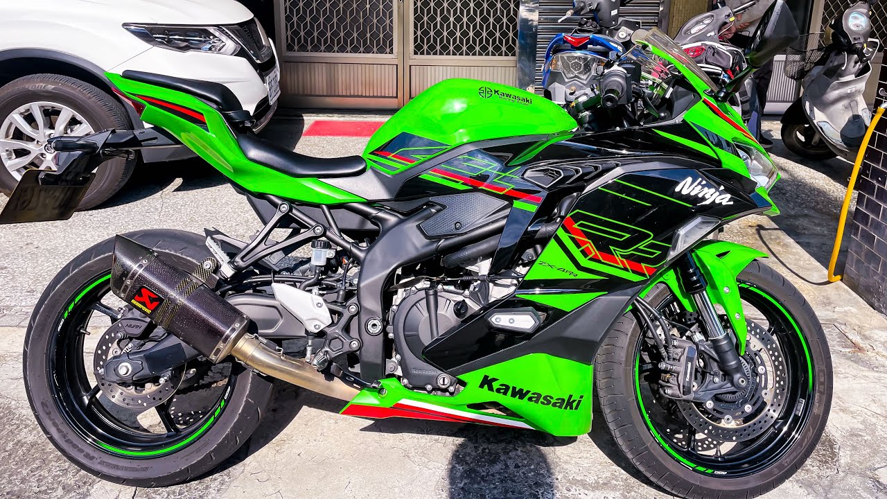 Kawasaki ZX-4RR l Exhaust Sound l 80P Full power l Taiwan l ASMR l ...