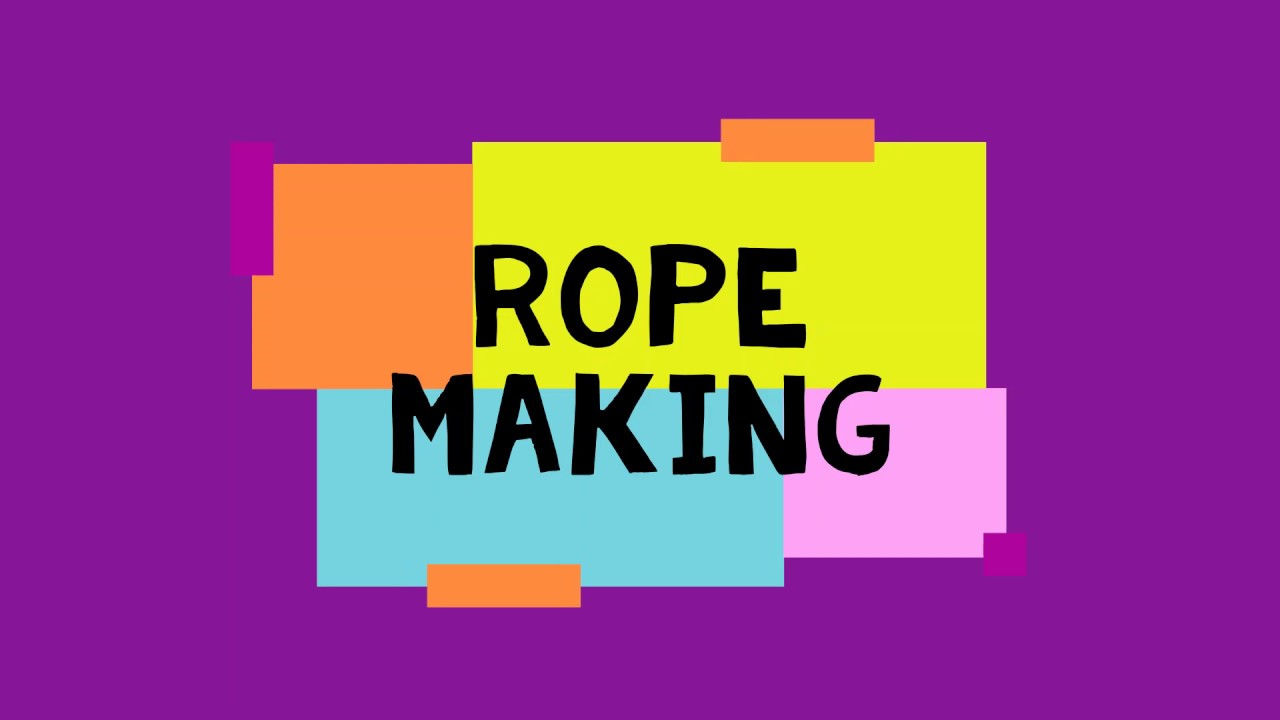 How To Make A Simple Rope - YouTube