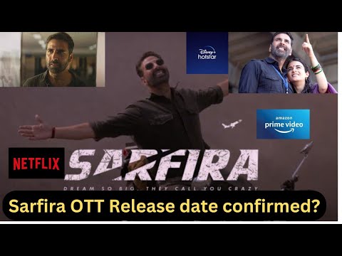 Sarfira OTT Release date confirmed? - YouTube
