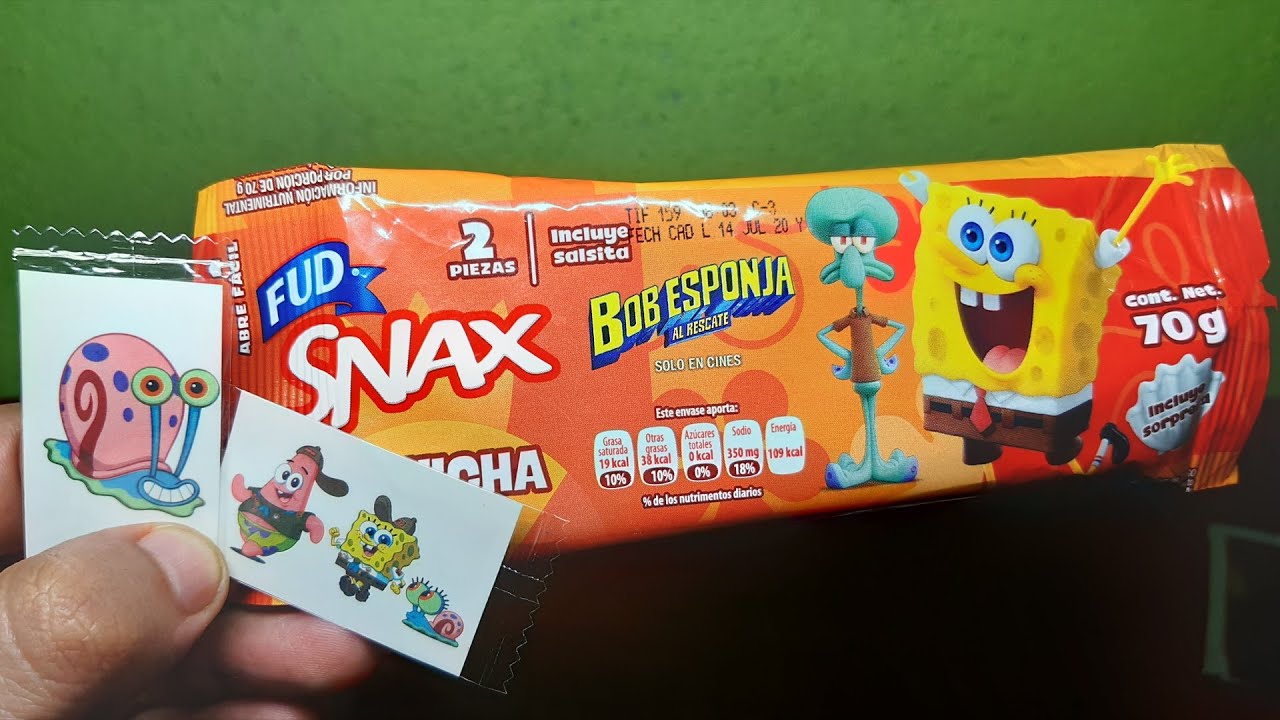 Bob Esponja al Rescate En Snax Fud | C-de Colecciones - YouTube
