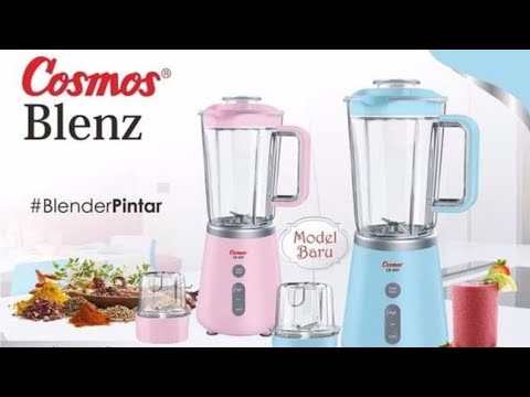 Review Blender Cosmos Blenz CB 801 kuat dan praktis | cara membuat jus ...