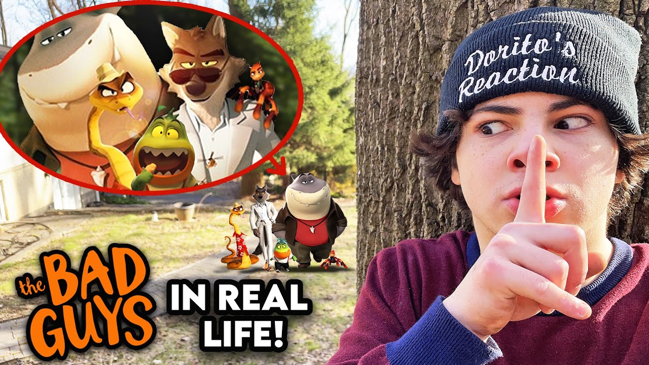 I FOUND THE BAD GUYS IN REAL LIFE!! (MR WOLF AND MR SNAKE ROBBED ME ...
