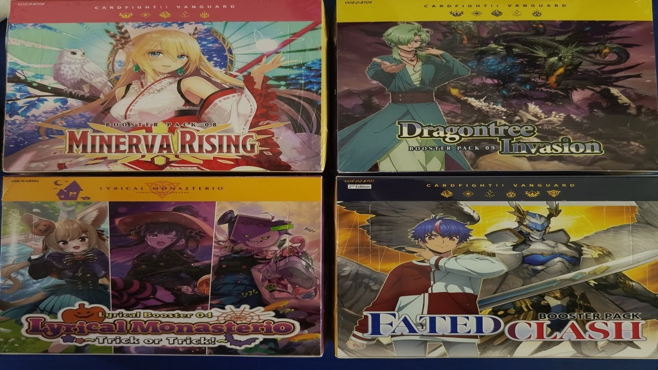 Opening Some Cardfight Vanguard Boxes - YouTube