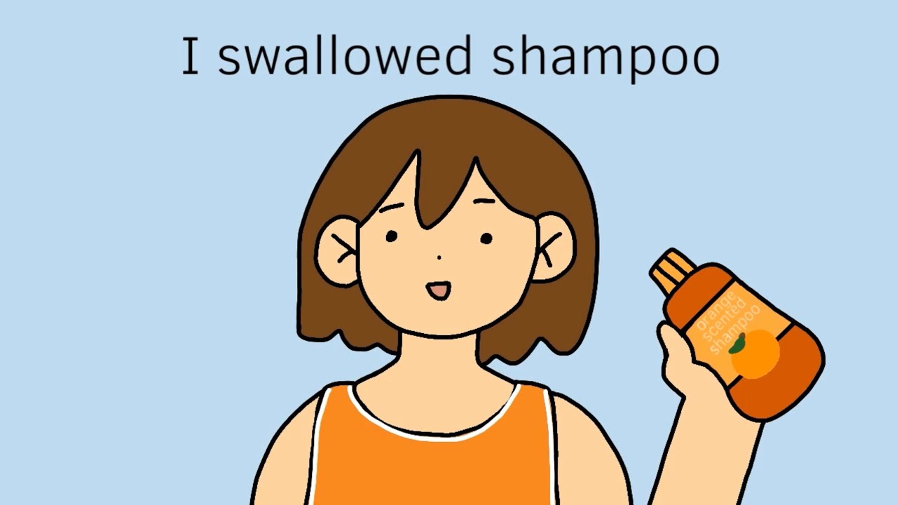 Kel swallowed shampoo - YouTube