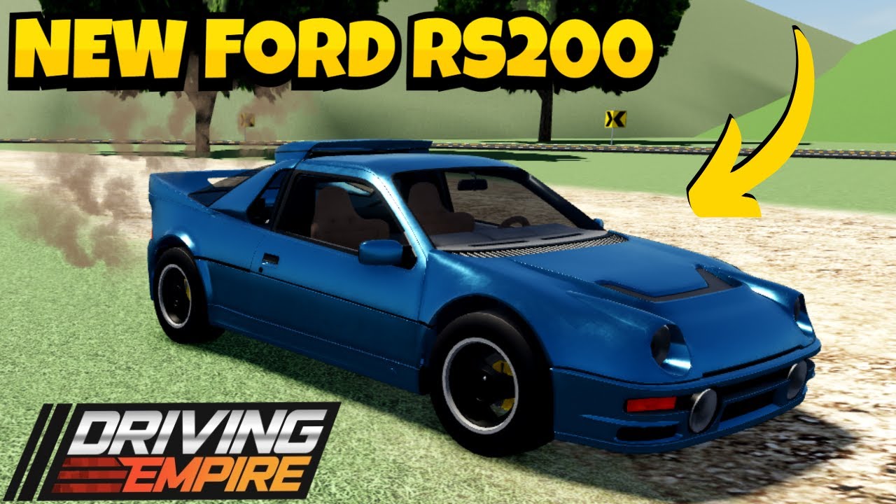Insane NEW Ford RS200! *Quick Review* | Driving Empire - YouTube