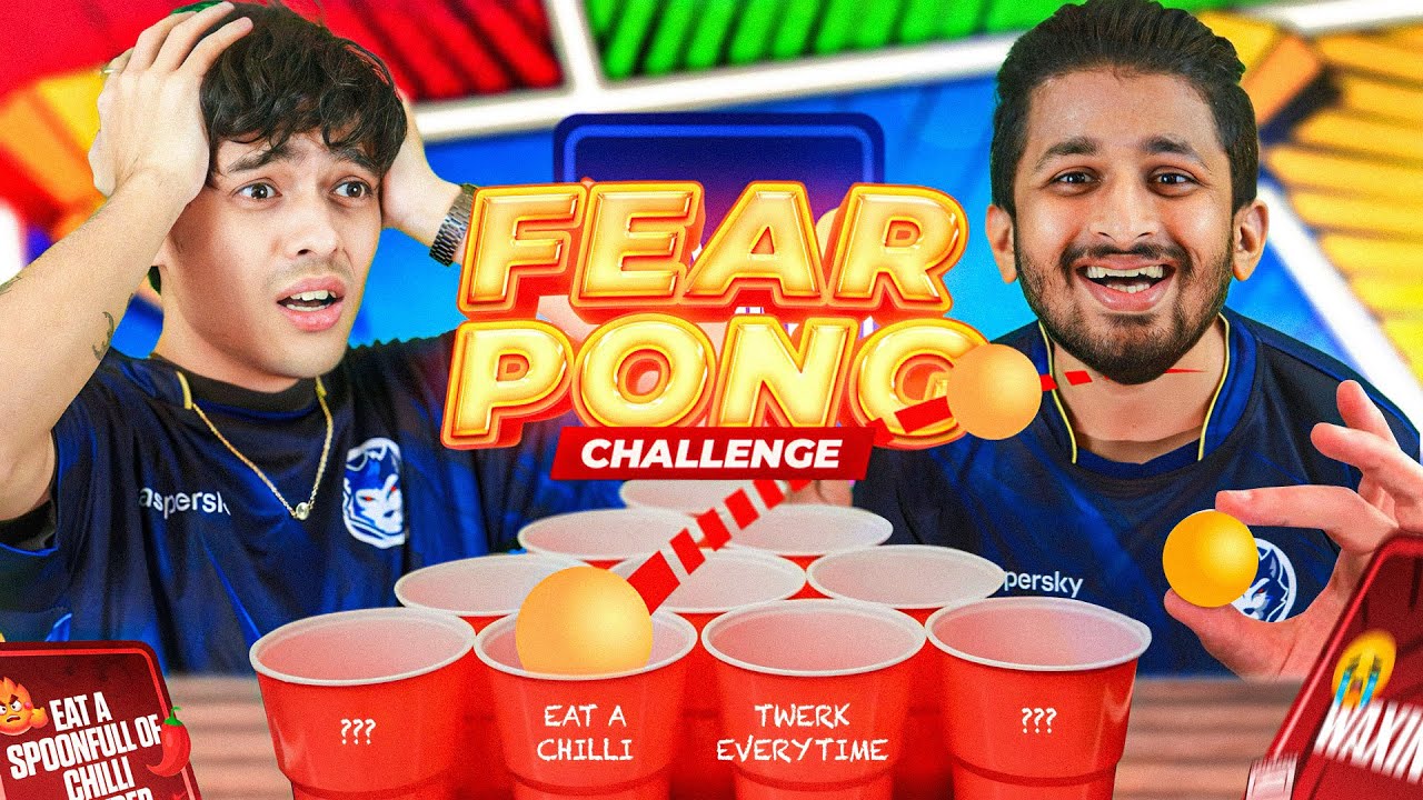FEAR PONG! ULTIMATE CHALLENGE AND BRUTAL PUNISHMENTS 😱 - YouTube