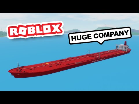 Building the BIGGEST Shipping Company in Roblox - YouTube