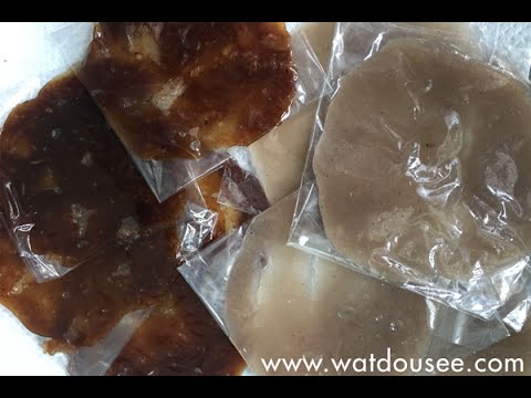 Kalamay Sweet and Sticky treat - YouTube